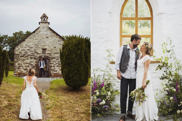 Wild Welsh summer wedding inspiration with foxgloves and ferns