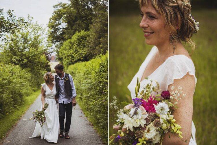 Wild Welsh summer wedding inspiration with foxgloves and ferns