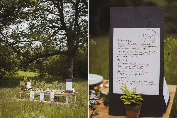 Wild Welsh summer wedding inspiration with foxgloves and ferns